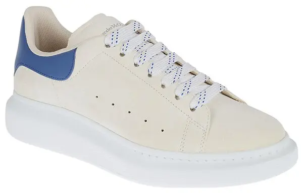 Alexander McQueen Oversized Sneaker - Vanilla/blue