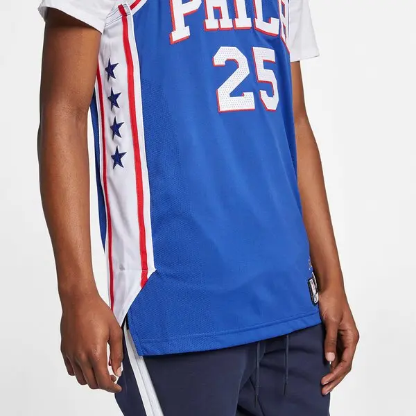 Nike X Nba Philadelphia 76ers "ben Simmons 25" Jersey