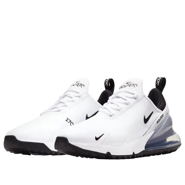 Nike Max 270 Golf Sneakers - White/black/grey