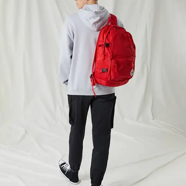 CONVERSE Straight Edge Backpack - Red
