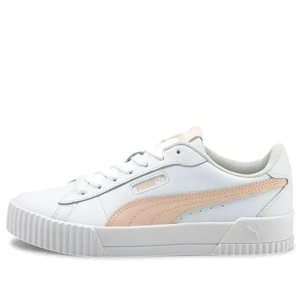 PUMA Carina Crew Sneakers - White/orange