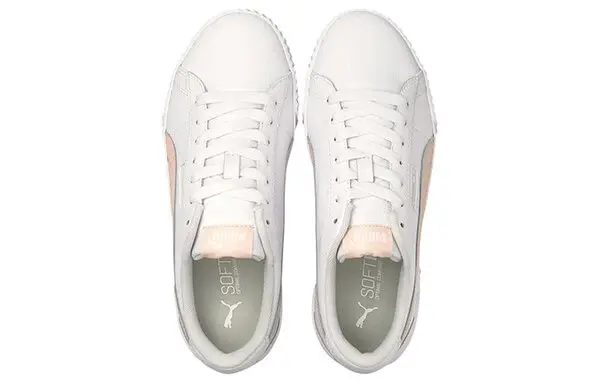 PUMA Carina Crew Sneakers - White/orange