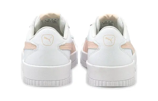 PUMA Carina Crew Sneakers - White/orange