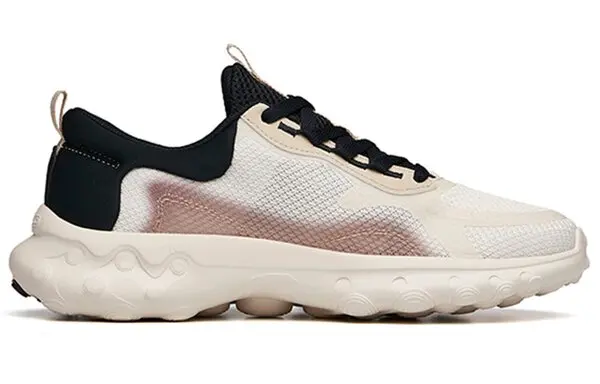 ANTA Running Series Sneakers - White/beige/brown
