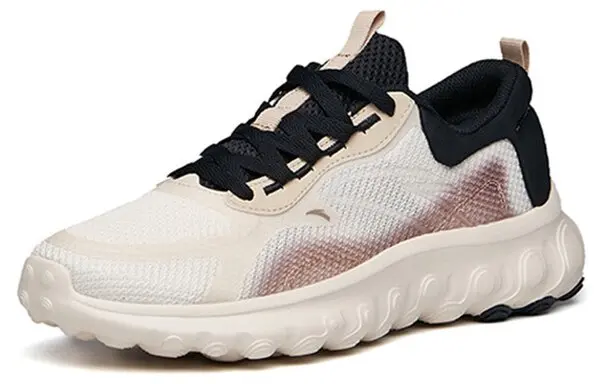 ANTA Running Series Sneakers - White/beige/brown