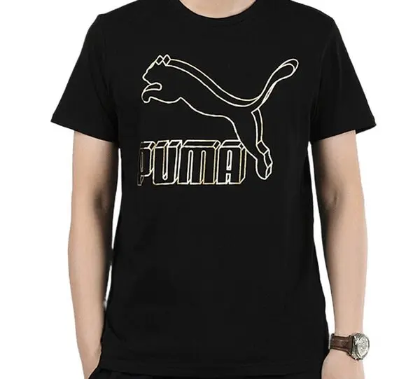 PUMA Classics Logo Tee Living Series Short Sleeve