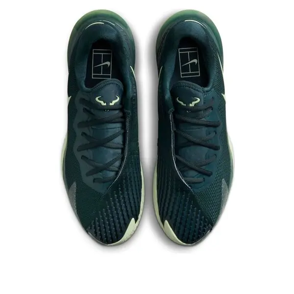 Nike Court Air Zoom Vapor Cage 4 Rafa Tennis Sneakers - Deep Jungle/lime Ice-deep Jungle