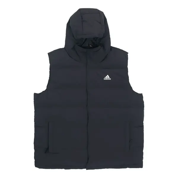 Adidas Hooded Down Vest - Black