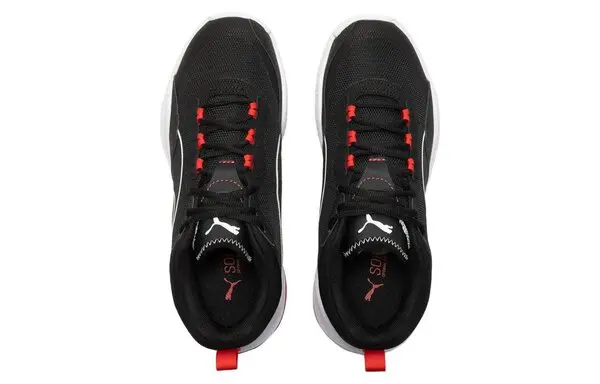 PUMA Playmaker Mid Top Sneakers - Black/white