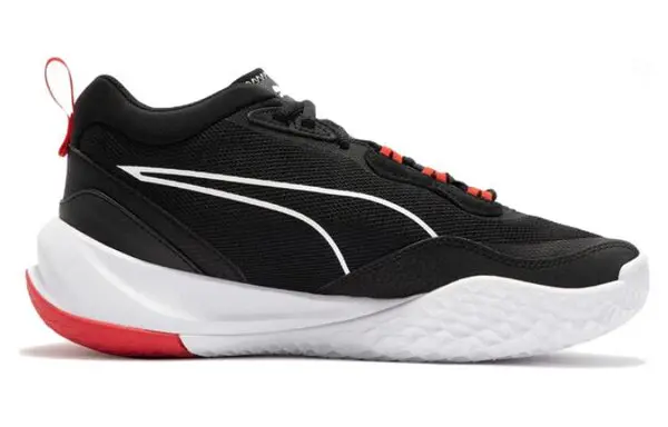 PUMA Playmaker Mid Top Sneakers - Black/white