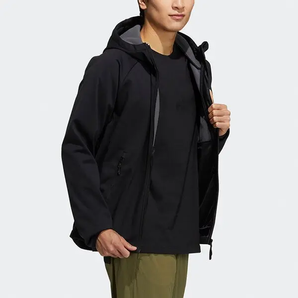 Adidas Softshell Hooded Jacket - Multi-color