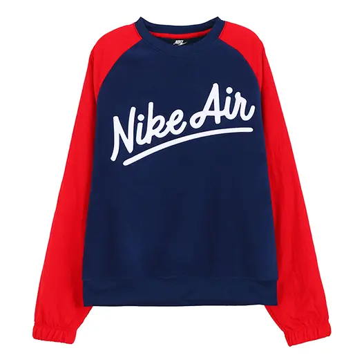 Nike Crewneck Sweatshirt - Red/blue