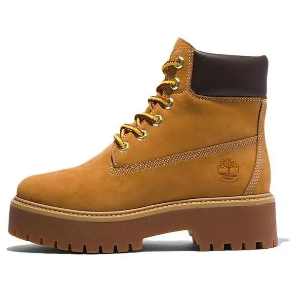 Timberland Premium Platform Waterproof Boots - Yellow/brown