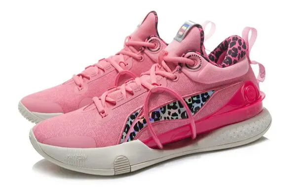 LI-NING Strike Basketball Shoes - Pink