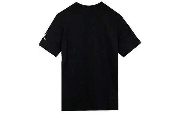 JORDAN Chimney Tee Printing Short Sleeve Asia Edition - Black