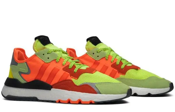 Adidas Size? X Nite Jogger "road Safety" Low Top Sneakers
