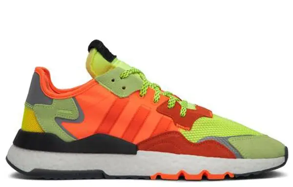 Adidas Size? X Nite Jogger "road Safety" Low Top Sneakers
