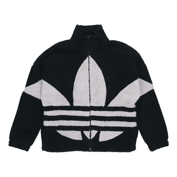 Adidas Originals Contrast Logo Fleece Jacket - Default Color