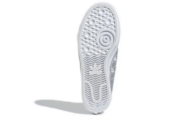 Adidas Nizza High Top Sneakers With Sequined Embellishment