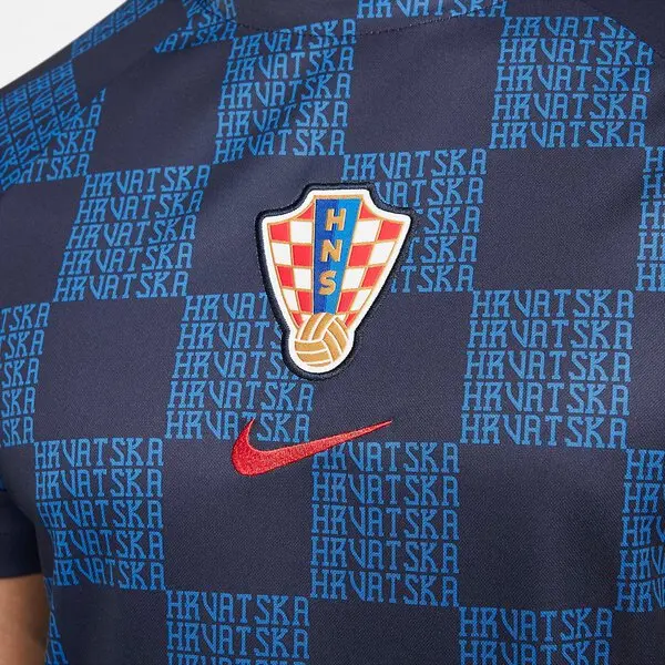 Nike Dri-fit Pre-match Soccer Top 'croatia