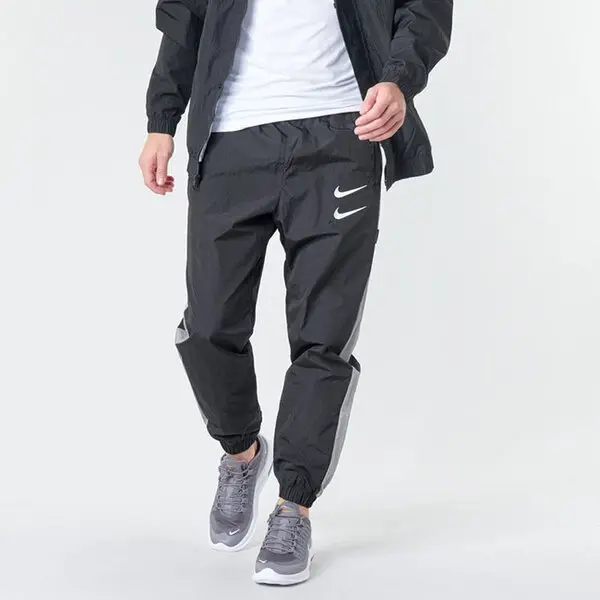 Nike Swoosh Woven Pants For Gray