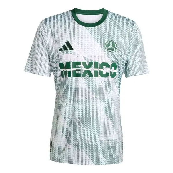 Adidas Mexico Jersey - White/amazon Green