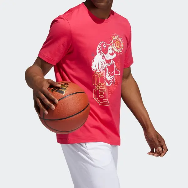 Adidas Rose Social Basketball Short Sleeve