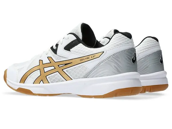 Asics River Cs Athletic Sneakers - White/gold/beige