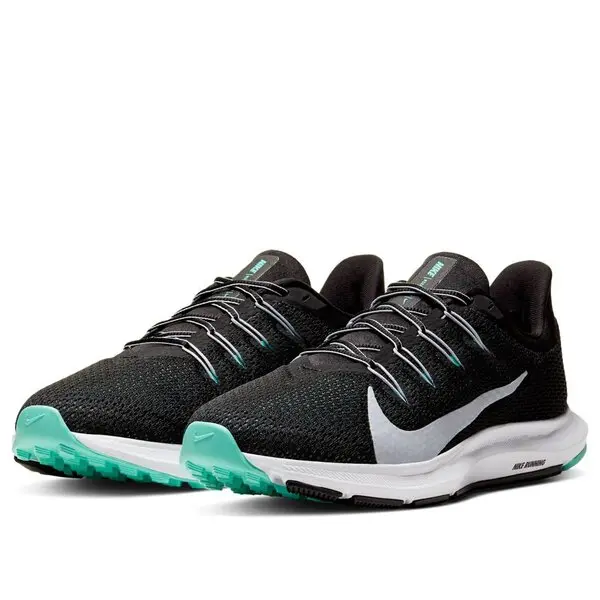 Nike Quest 2 " Hyper Turquoise" Athletic Sneakers - Black