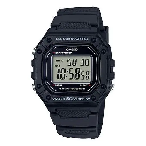 Casio G-shock Waterproof Digital Watch - Black