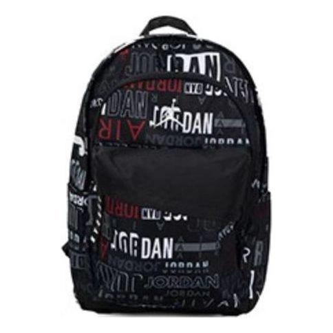 JORDAN Air Patrol' Backpack - Black/white/red