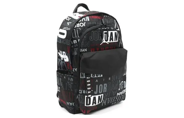 JORDAN Air Patrol' Backpack - Black/white/red