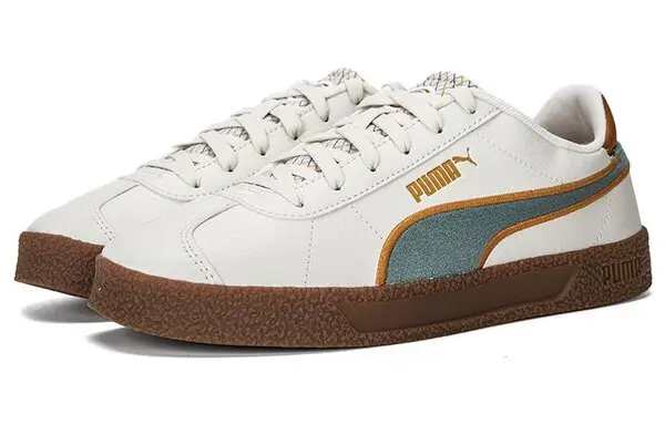 PUMA Club Retro Prep Sneakers - Whitegraygreen