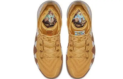 Nike Kyrie 4 "cinnamon Toast Crunch" High Top Sneakers - Tan