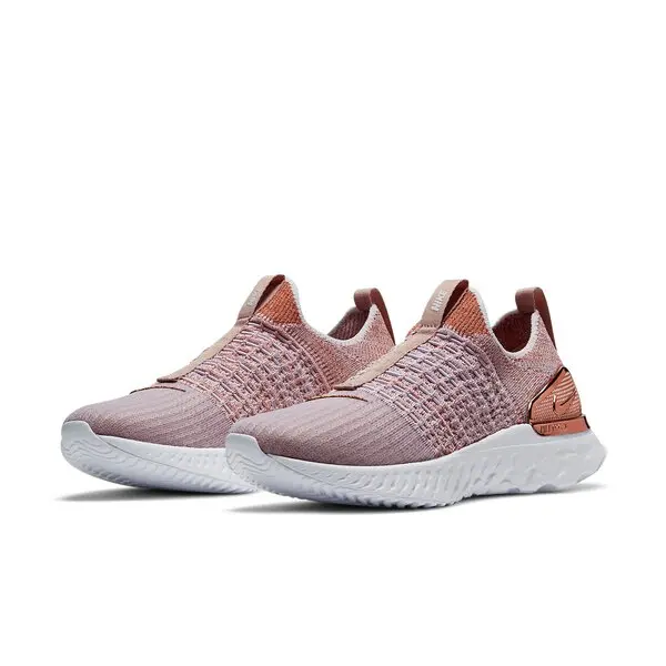 Nike React Phantom Run Flyknit 2 Premium Sneakers - Pink