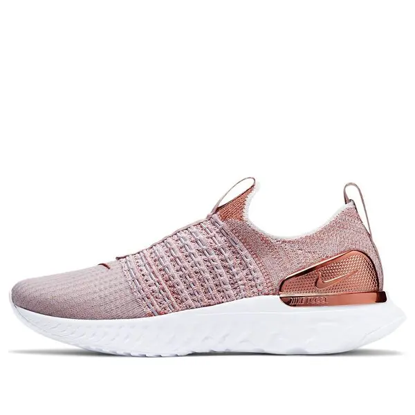 Nike React Phantom Run Flyknit 2 Premium Sneakers - Pink