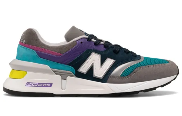 NEW BALANCE 997s Fusion Made In Usa Athletic Sneakers - Blue/grey
