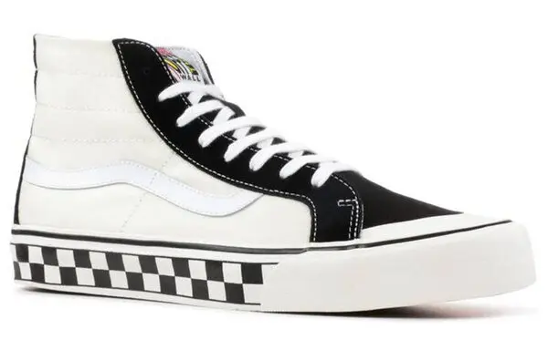 VANS Sk8-hi 138 Decon Sf 'checkers - White/black