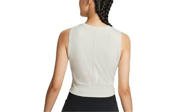 Nike As Nk Df Tank Crop Gcel Sleeveless Top