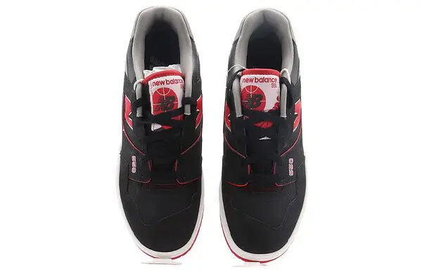 NEW BALANCE 550 'black Red' Sneakers - Red/black