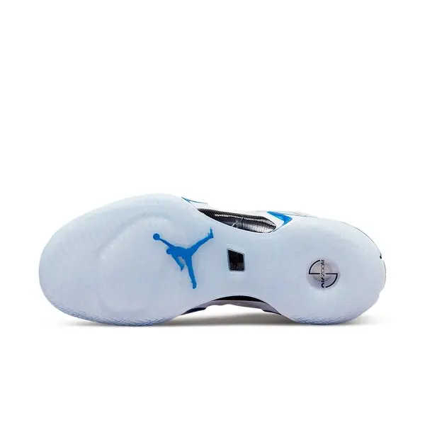 JORDAN 36 'sport Blue' High Top Sneakers - White/blue