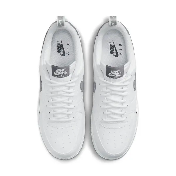 Nike Force 1 '07 Lv8 Ut 'white Metallic Dark Grey
