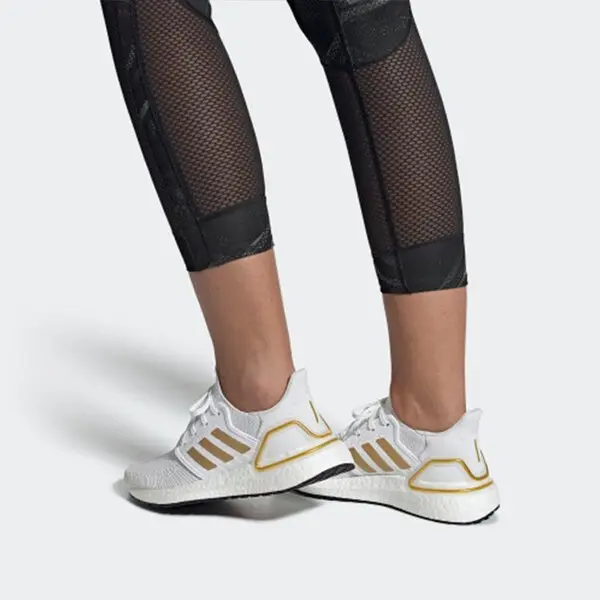 Adidas Ultraboost 20 "gold Metallic" Low Top Sneakers