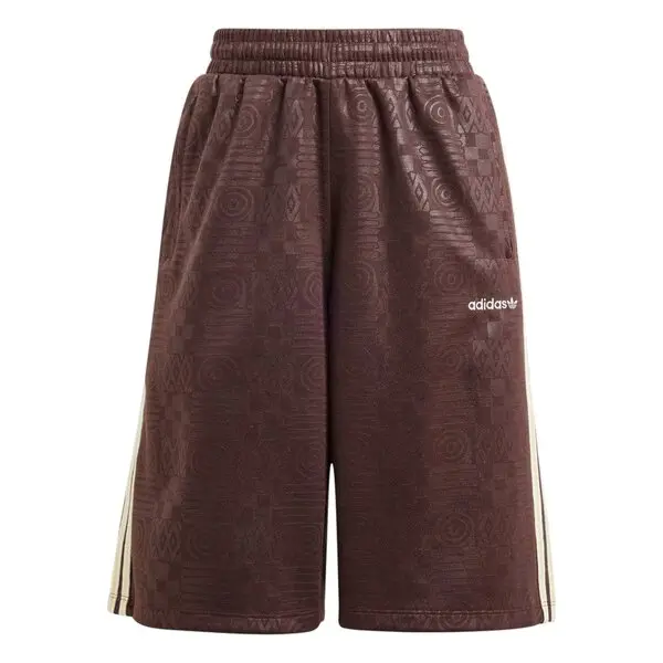 Adidas 80s Capri Shorts - Brown