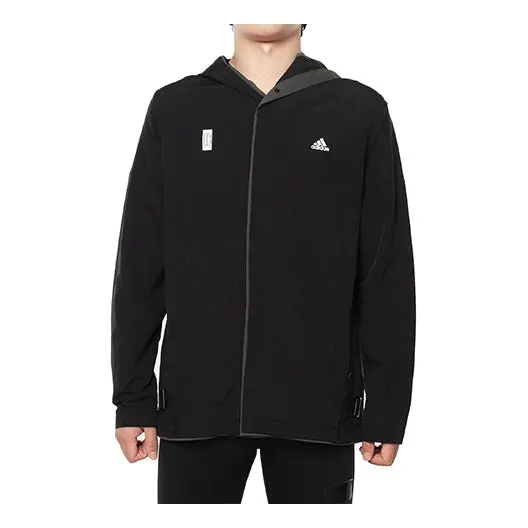 Adidas Zippered Logo Long Sleeve Jacket - Multi-color