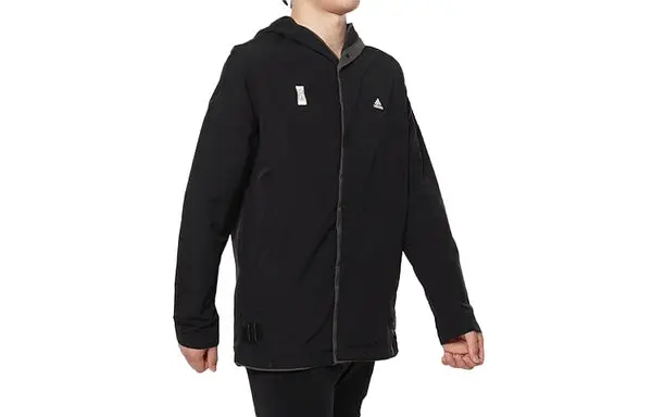 Adidas Zippered Logo Long Sleeve Jacket