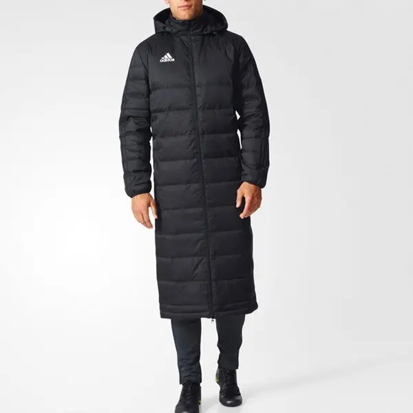 Adidas Padded Down Jacket With Hood - Black