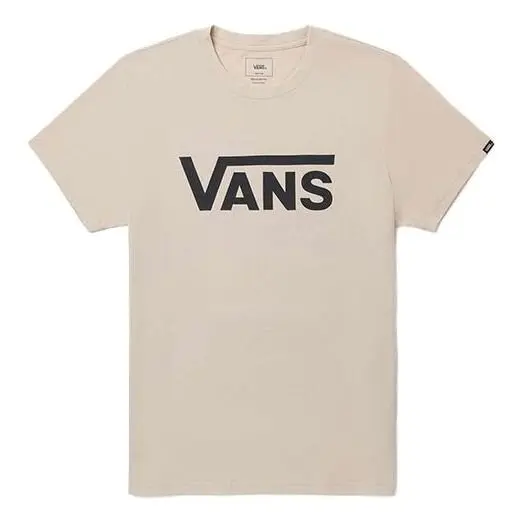 VANS Logo Printing Sports Round Neck Short Sleeve Couple Style