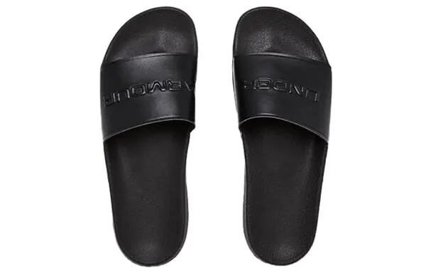 Under Armour Core Remix Slip-on Sandals - Black