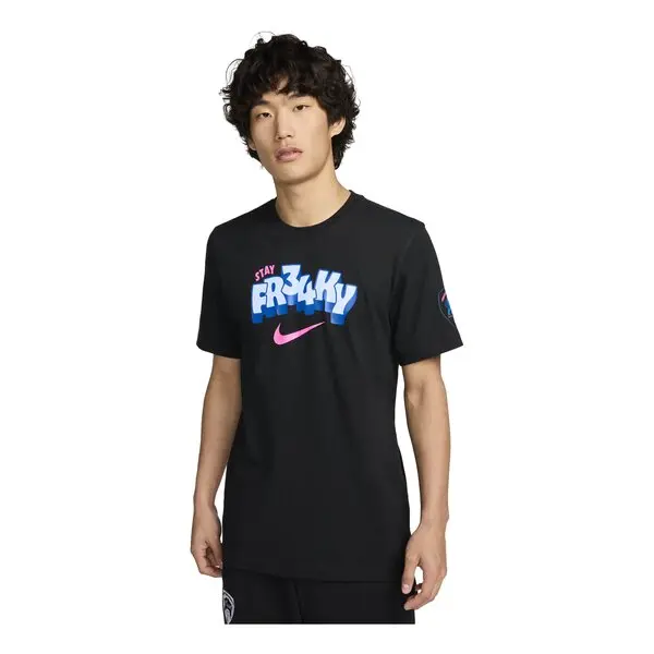 Nike Giannis Basketball T-shirt Asia Sizing - Black
